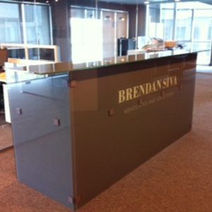 Glass Reception Counter | Glass Network Malaysia